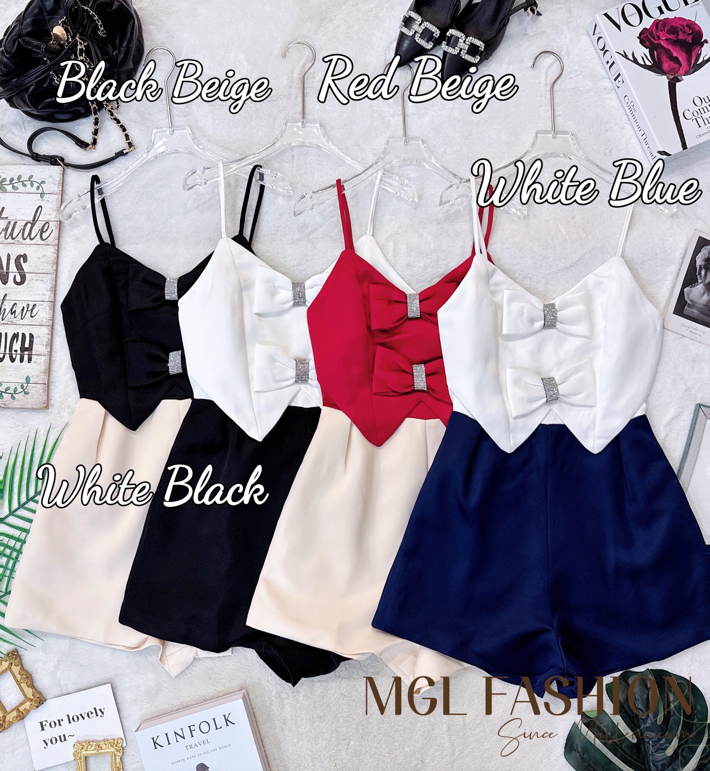 超值大促销Rm99 Now Rm59 PoshCode气质名媛风亮钻蝴蝶结设计缎面连身裤 71106 – Welcome to MGL ...