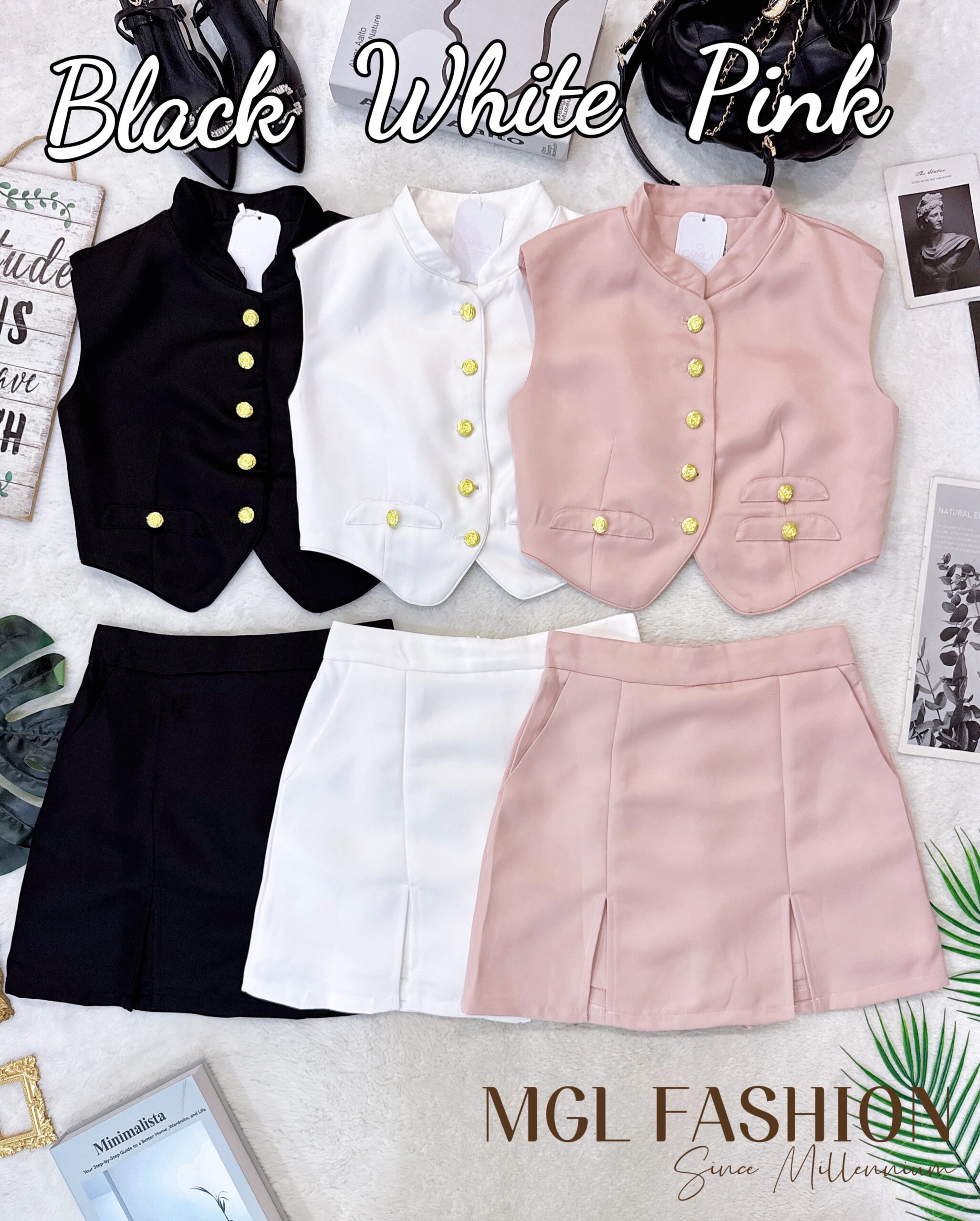 超值大促销Rm115 Now Rm69 Camila高级感珠光绸缎时尚装套装 21605 – Welcome to MGL Fashions