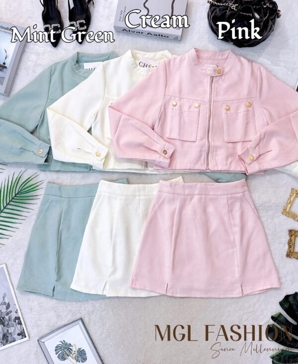 超值大促销Rm102 Now Rm67 Cheri高质量明星同款气质小香风套装 2231 – Welcome to MGL Fashions