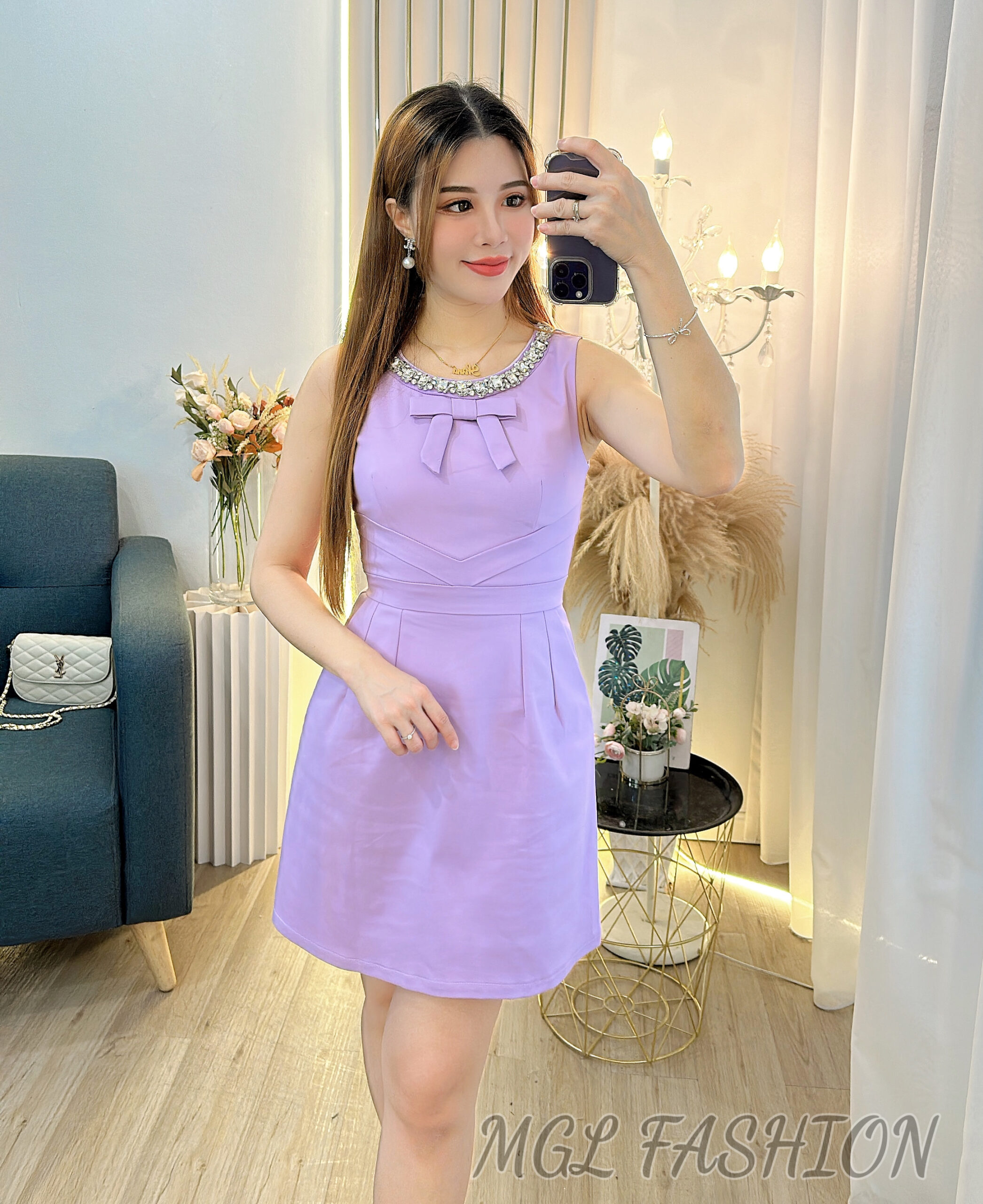 超值大促销Rm99 Now Rm75 PoshCode高级感名媛风亮钻蝴蝶结设计锦棉连身裙 81638 – Welcome to MGL ...