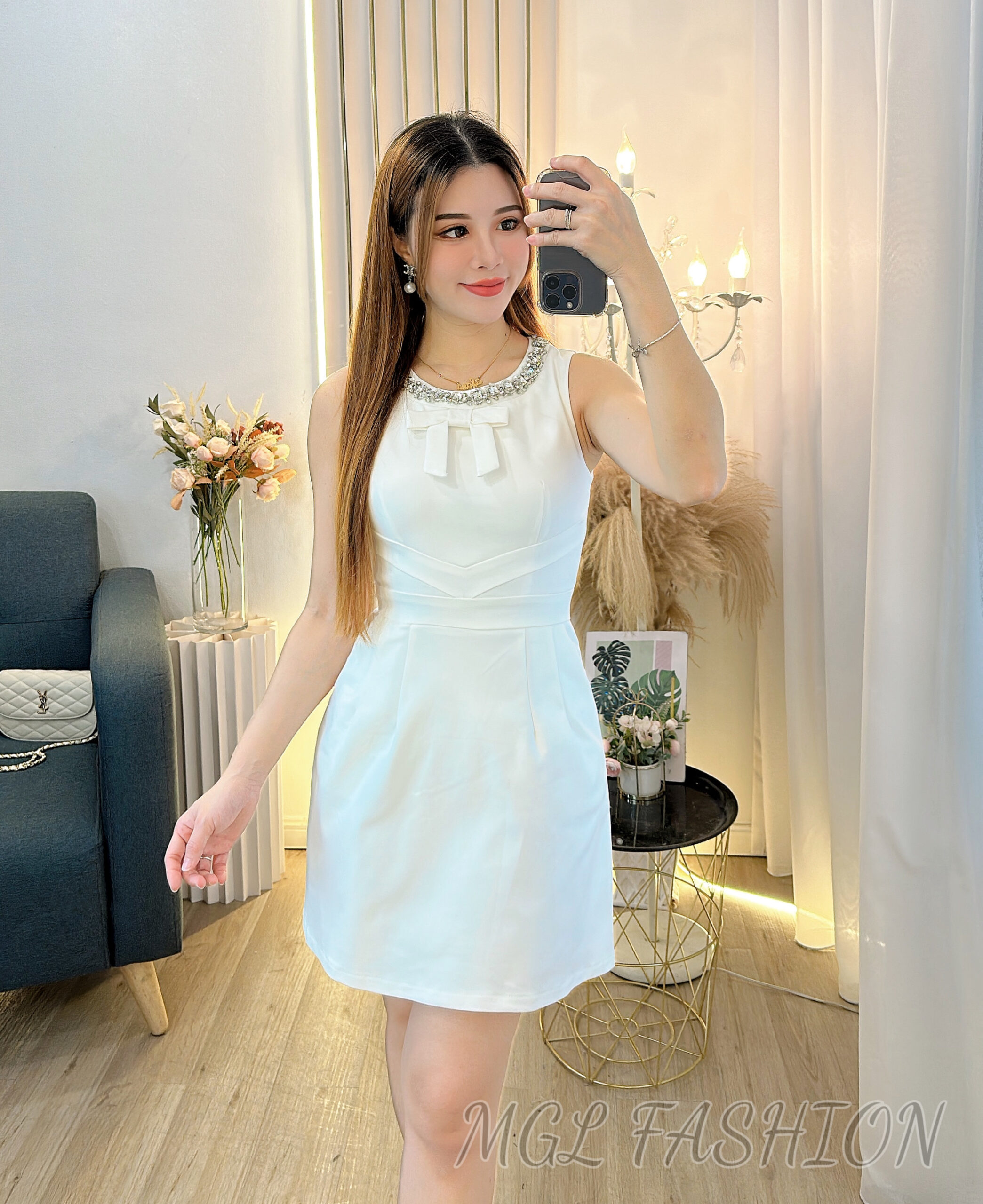 超值大促销Rm99 Now Rm75 PoshCode高级感名媛风亮钻蝴蝶结设计锦棉连身裙 81638 – Welcome to MGL ...