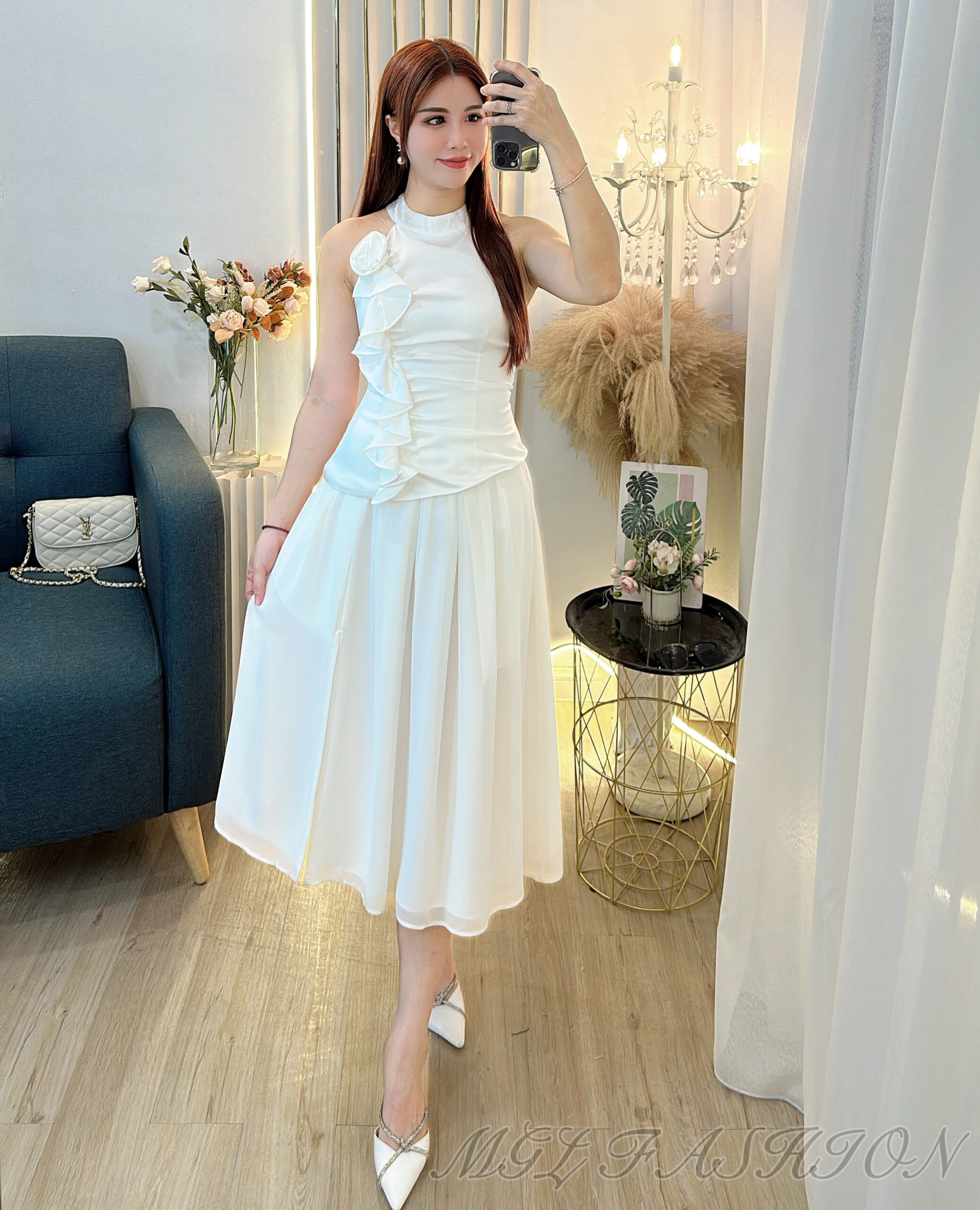 超值大促销Rm65 Now Rm45 PoshCode气质名媛风玫瑰花花边时装上衣 14232 – Welcome to MGL Fashions