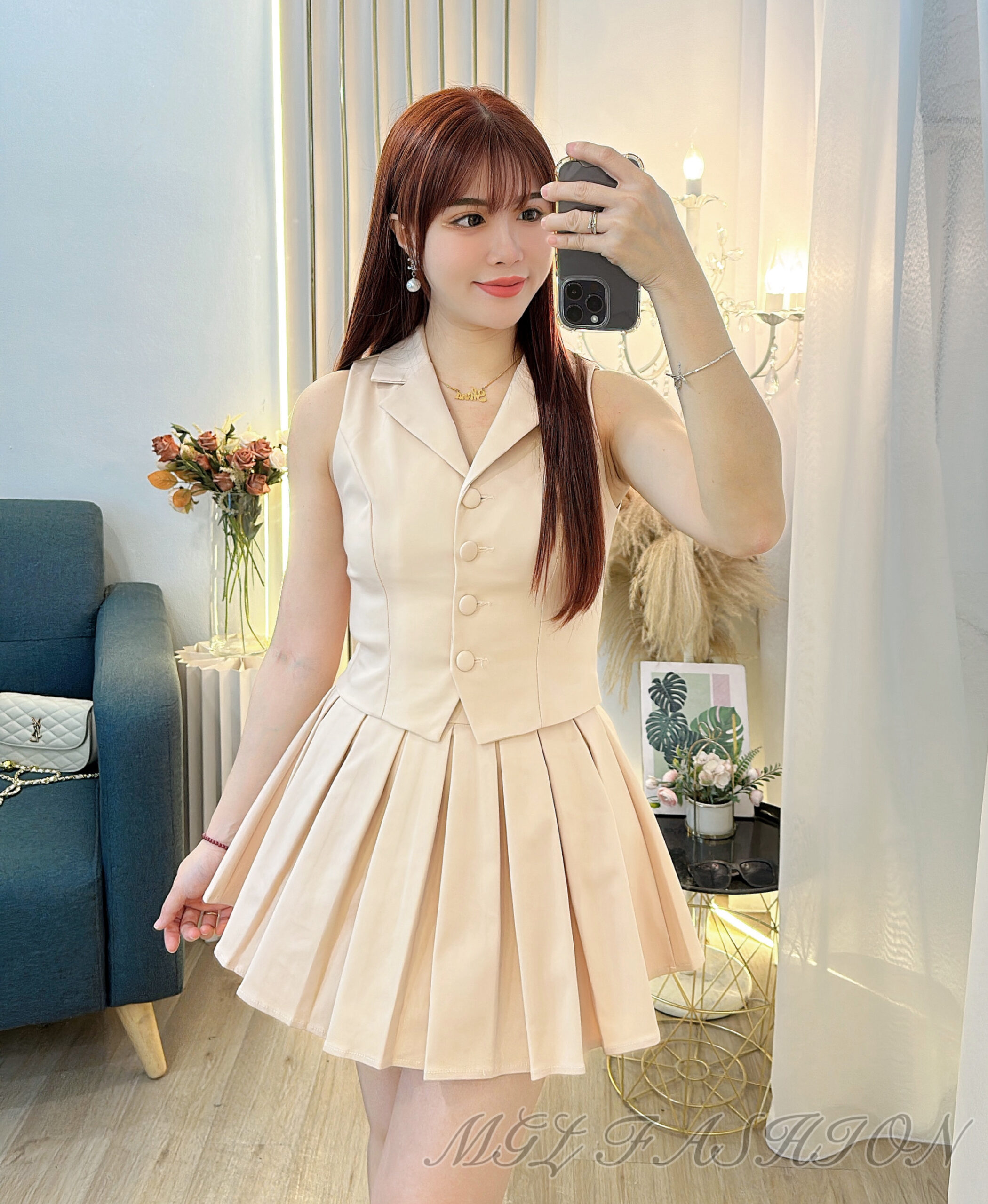 超值大促销Rm109 Now Rm79 PoshCode高质量气质百搭百褶裙时装上衣套装 21661 – Welcome to MGL ...