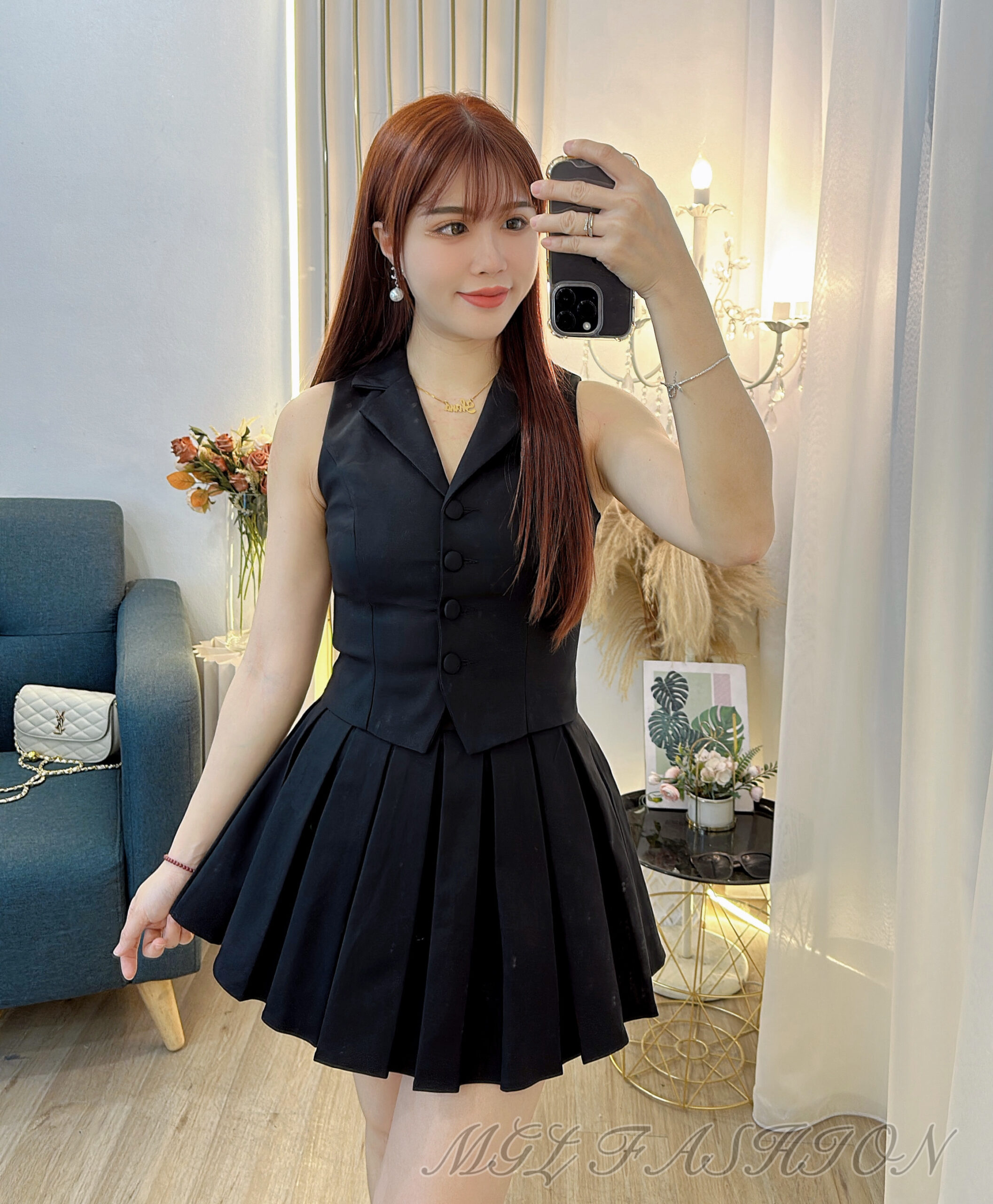 超值大促销Rm109 Now Rm79 PoshCode高质量气质百搭百褶裙时装上衣套装 21661 – Welcome to MGL ...