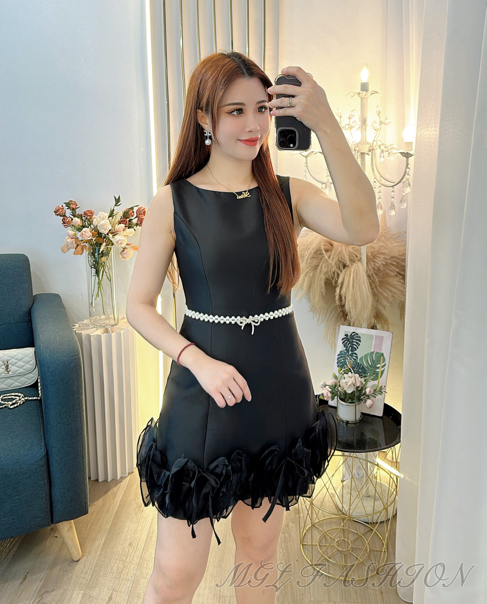 绝美新款上架Rm109-Rm3=Rm106 SML PoshCode高级轻奢名媛风花瓣设计连身裙 81631 – Welcome to MGL ...